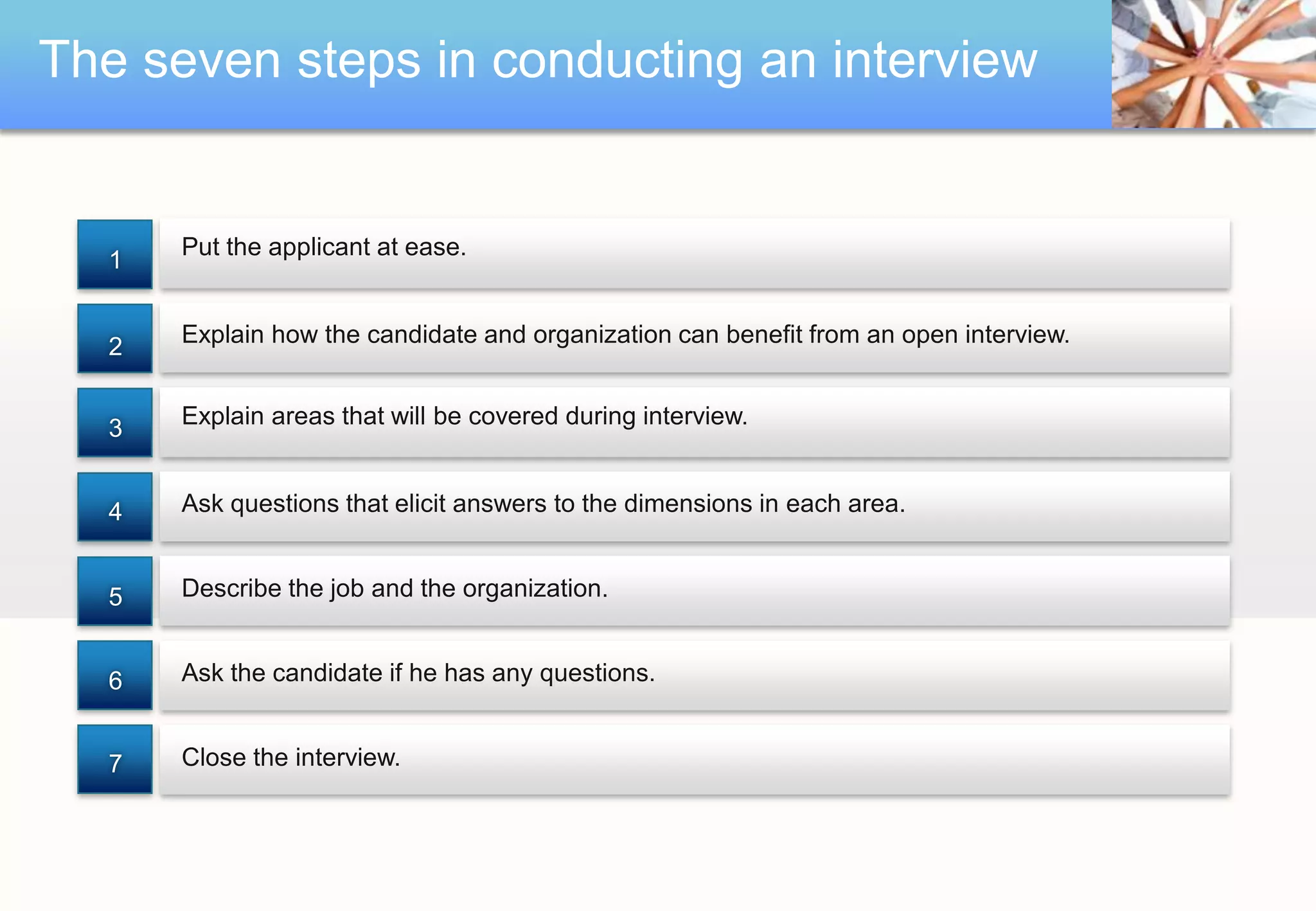 Conducting Effective interview | PPTX