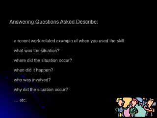 Effective Interviewing Skills | PPT