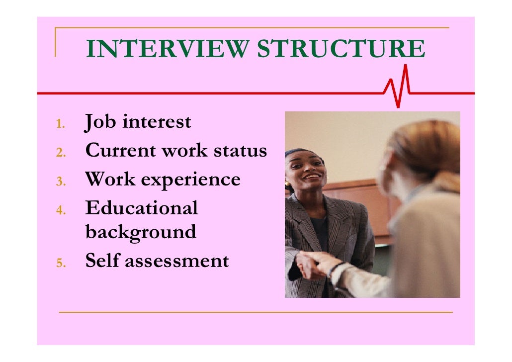 Effective interviewing techniques