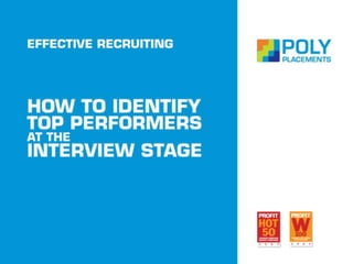 Effective interviewing | PPTX