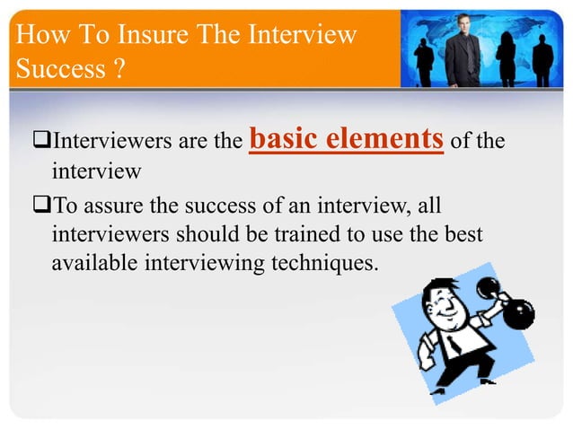 Effective interview skills | PPTX