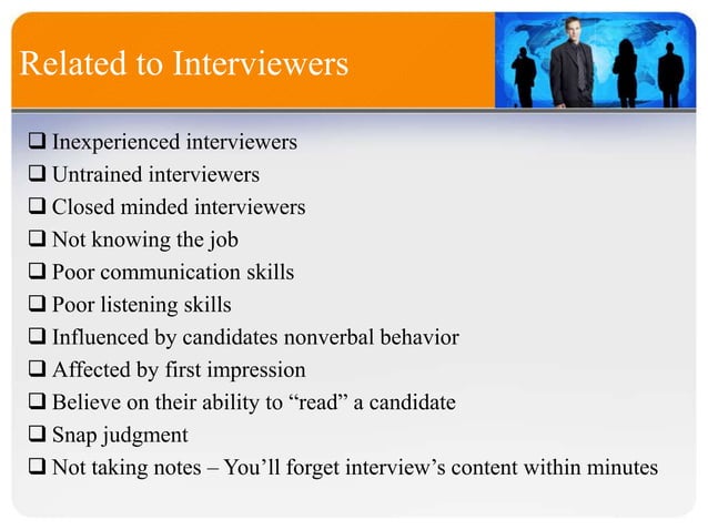 Effective interview skills | PPTX