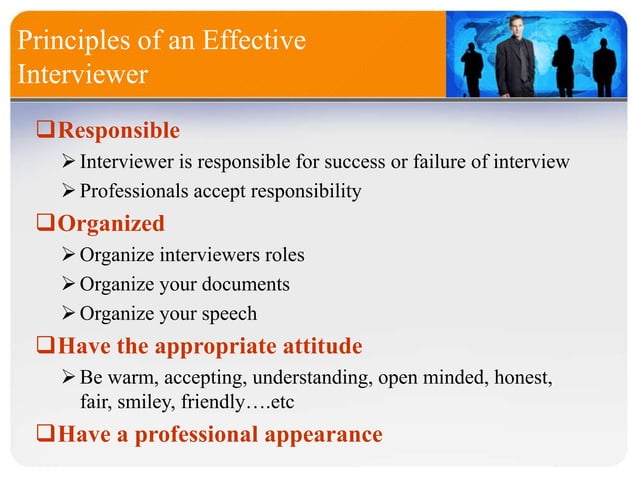 Effective interview skills | PPTX