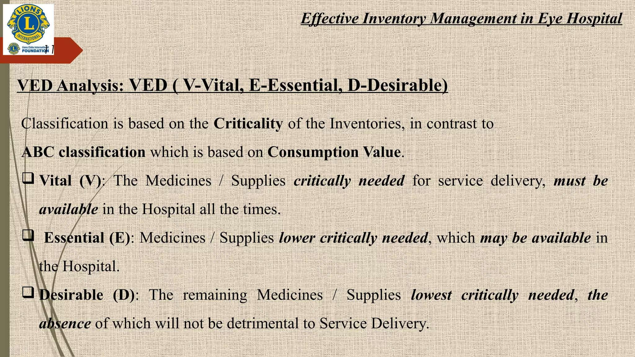 Effective inventory management dr.s.c.shetty | PPT