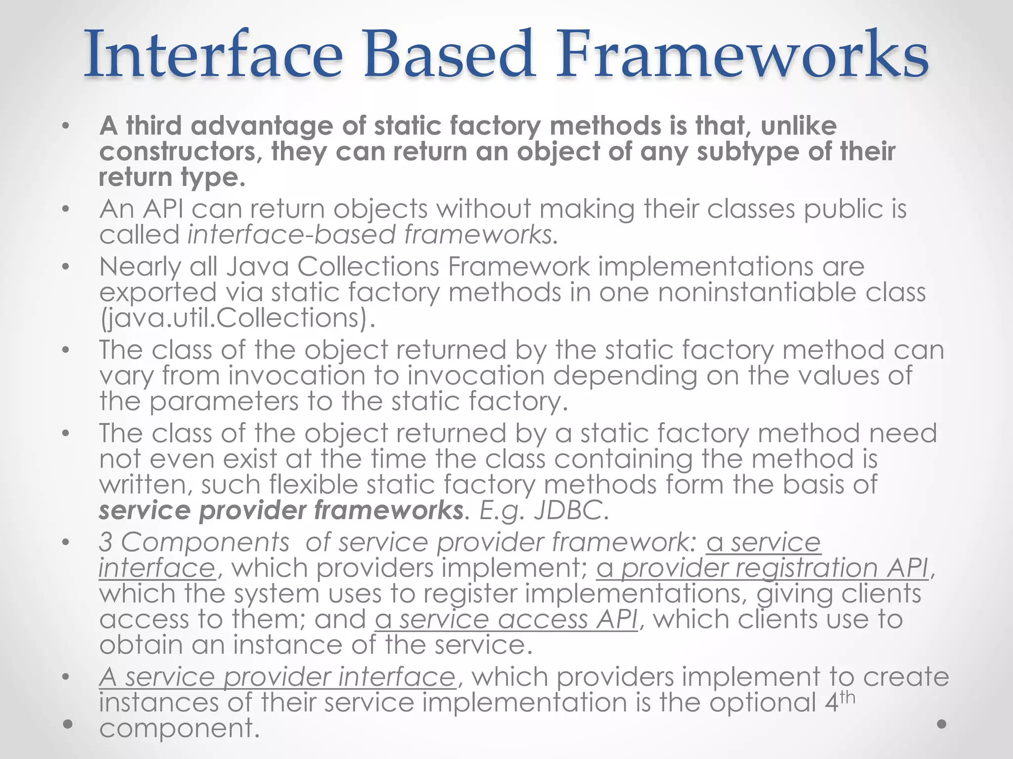 Effective java | PPT