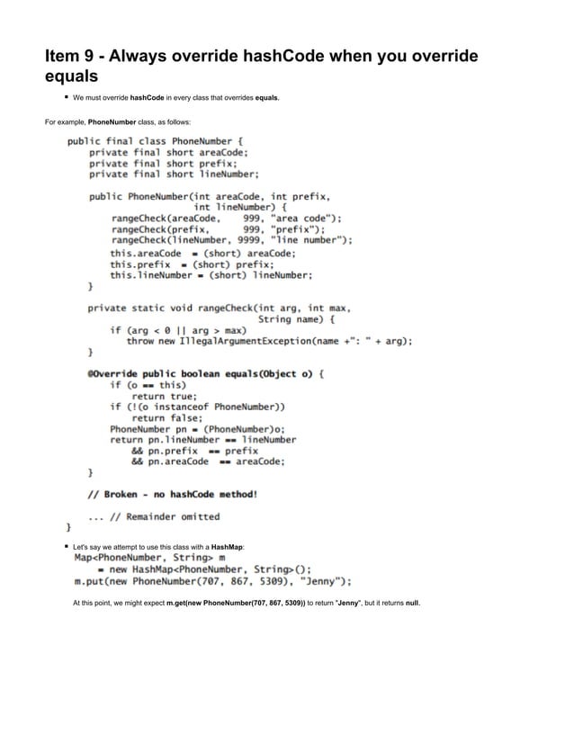Effective java | PDF
