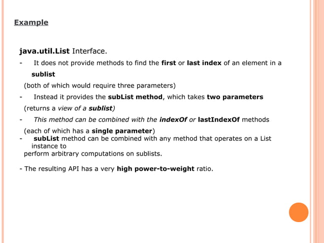 Effective Java - Design Method Signature Overload Varargs | PPT
