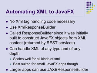 Effective JavaFX architecture with FxObjects | PDF