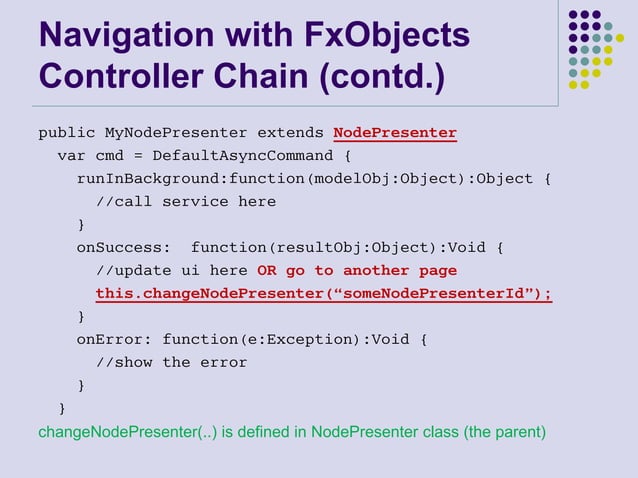 Effective JavaFX architecture with FxObjects | PPT