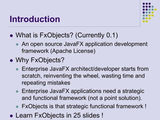 Effective JavaFX architecture with FxObjects | PDF