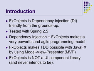 Effective JavaFX architecture with FxObjects | PDF