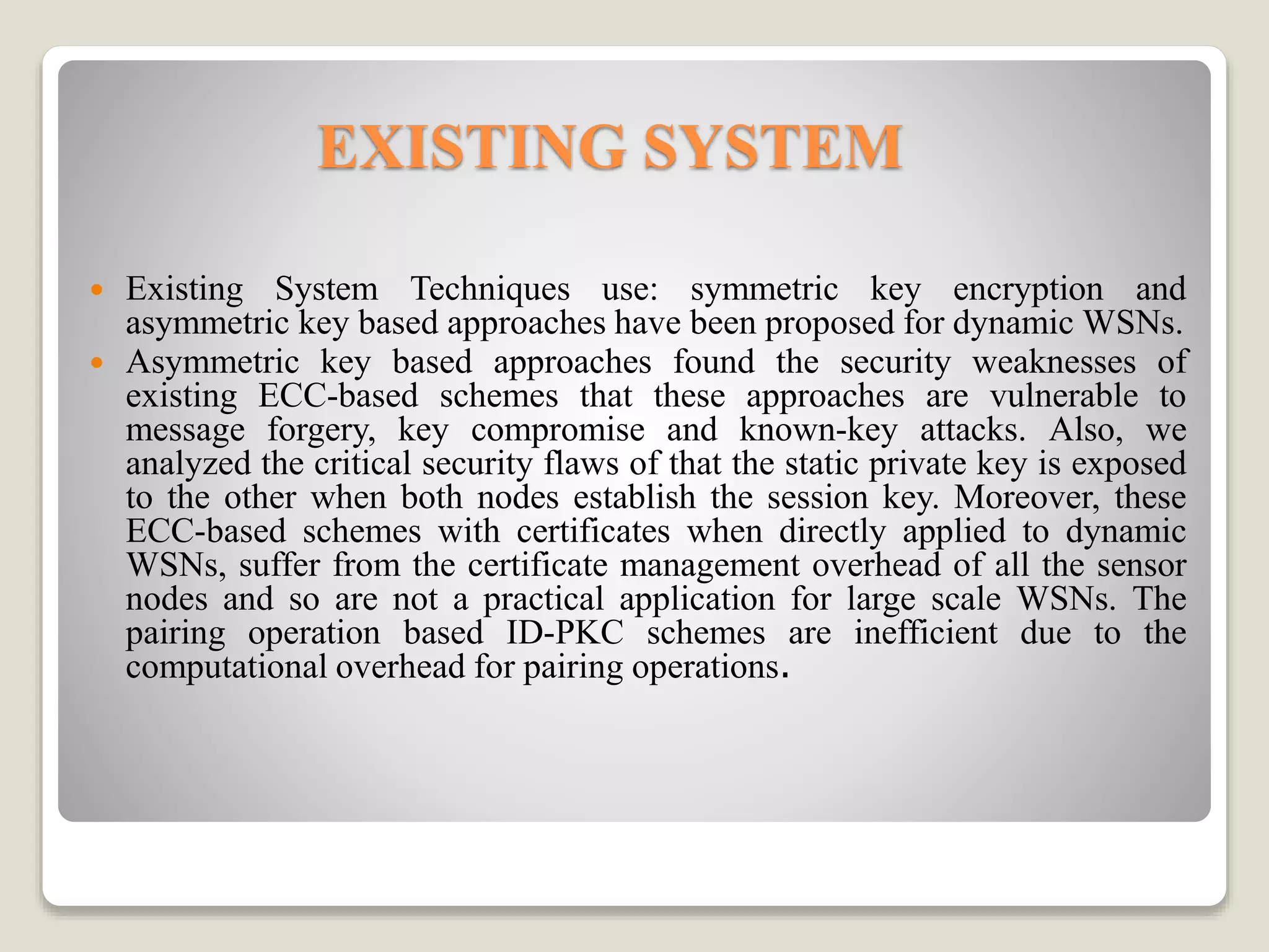 Effective key management in dynamic wireless sensor networks | PPTX