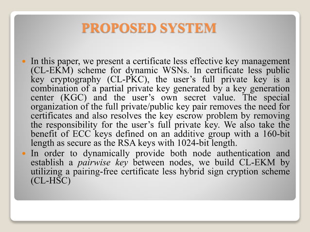 Effective key management in dynamic wireless sensor networks | PPTX
