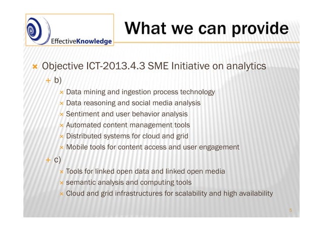 Effective Knowledge Presentation Ict2013 | PPT