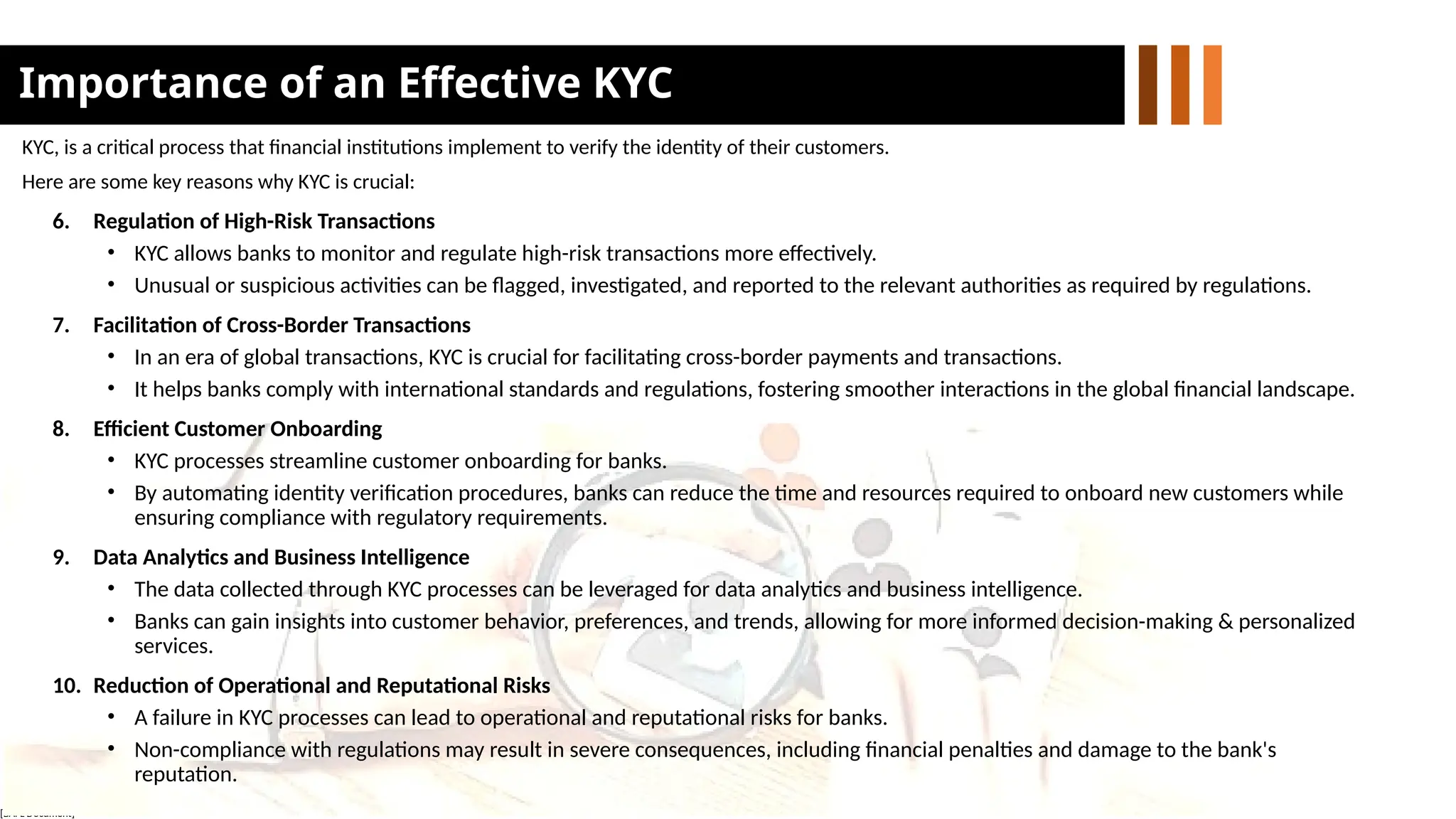 EFFECTIVE KYC - STEPS OF AN EFFECTIVE KYC | PPTX