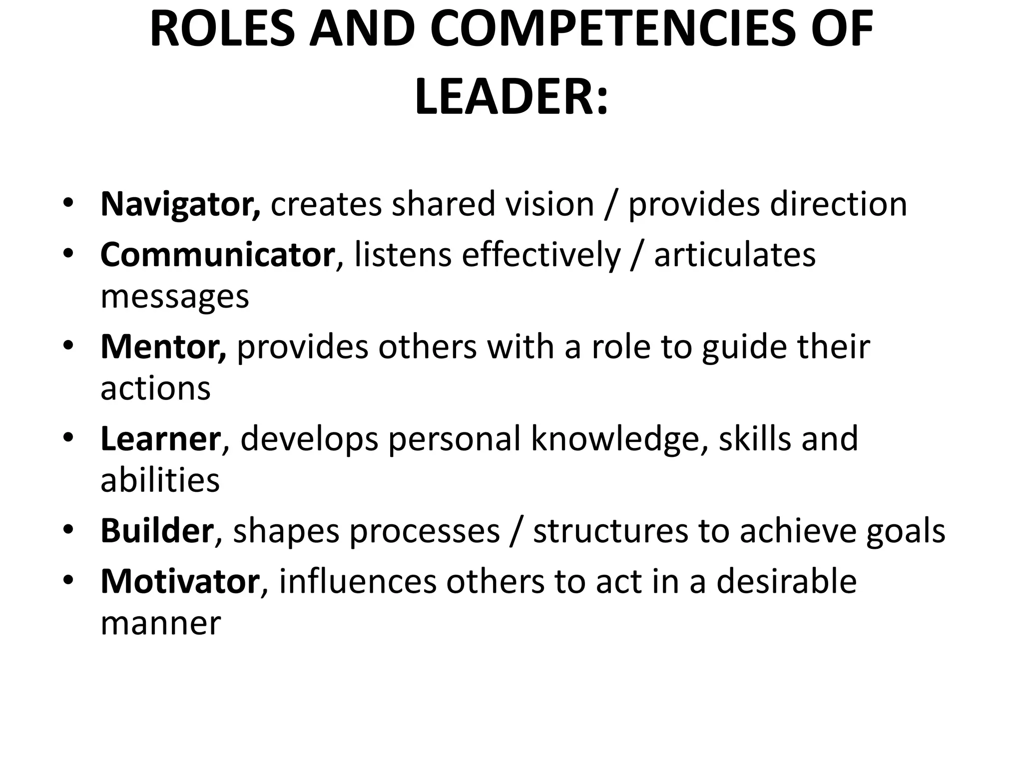 Effective leader ....... | PPTX