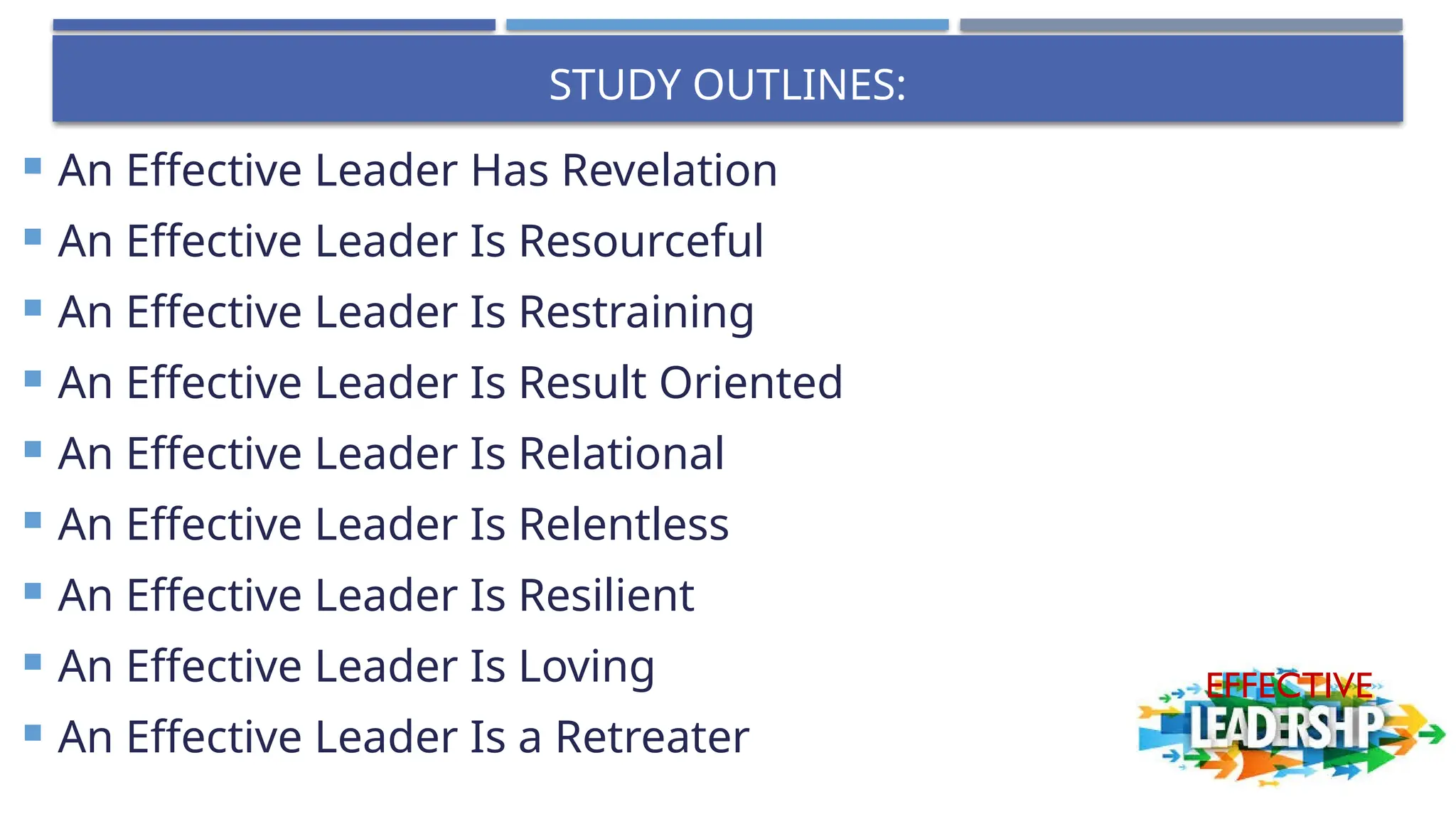 EFFECTIVE LEADER IS A RESOURCEFUL LEADER.pptx