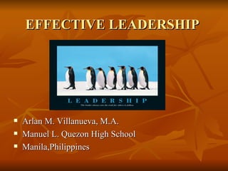 Effective Leadership | PPT