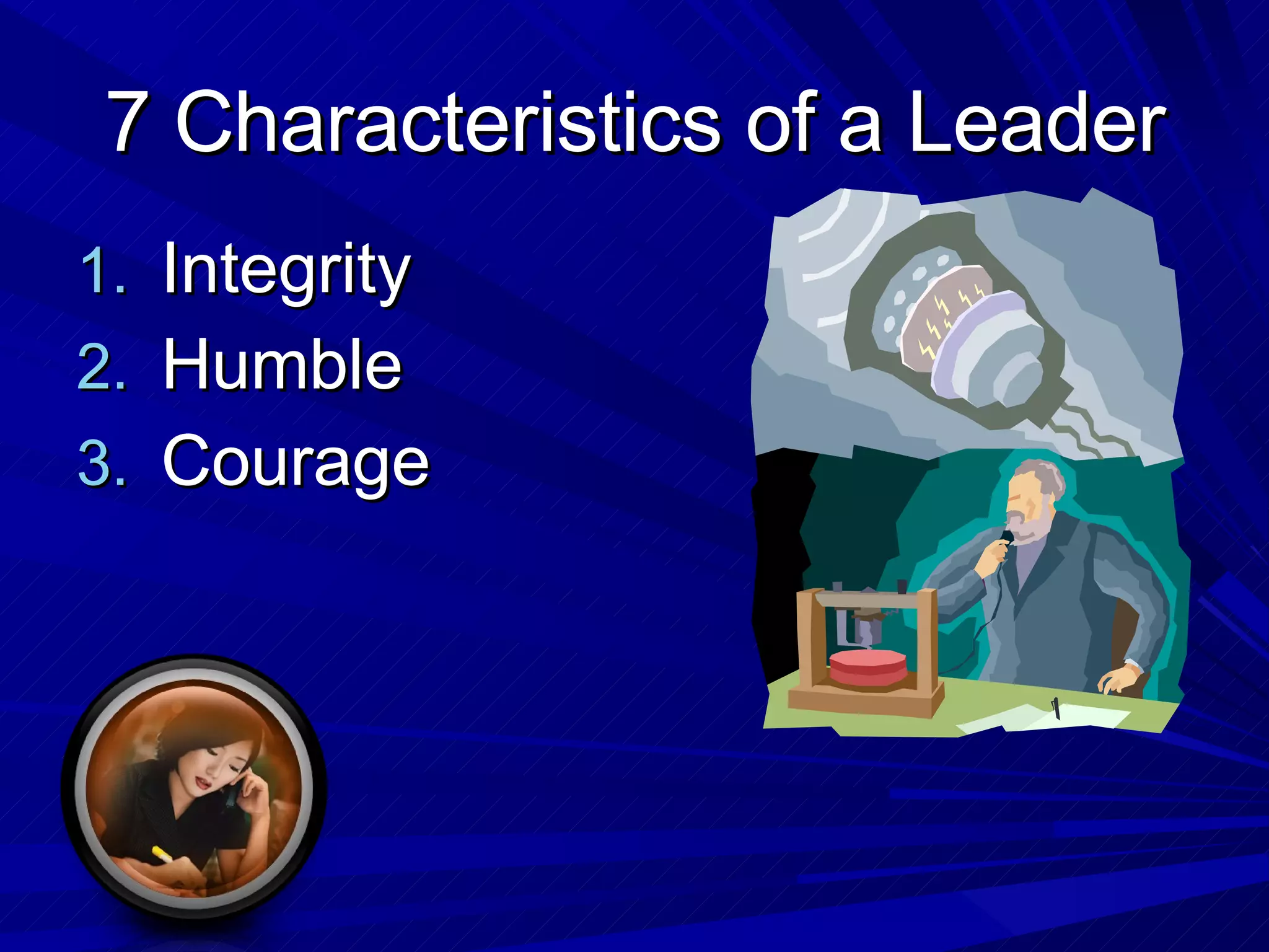Characteristics of a Leader | PPT
