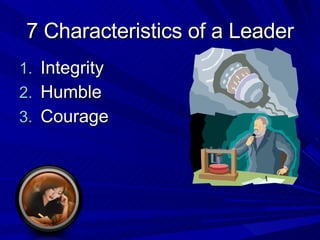 Characteristics of a Leader | PPT