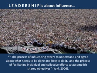 Effective leadership style for gen y people | PPT