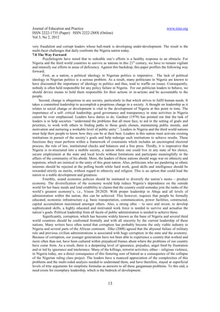 Effective leadership tool for achieving political stability and ...