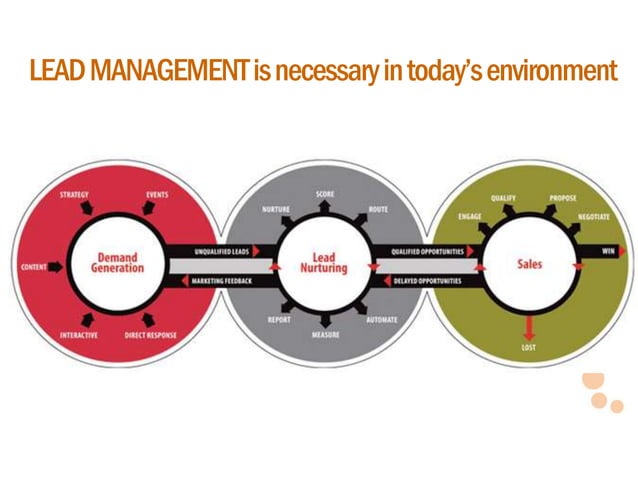 Effective Lead Generation through Lead Lifecycle Management | PPT