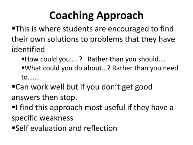 Effective learning conversations | PPT