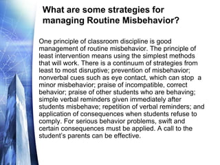 Effective learning environments | PPT