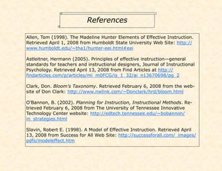 Effective Learning Flow Chart | PDF | Online Education | Education