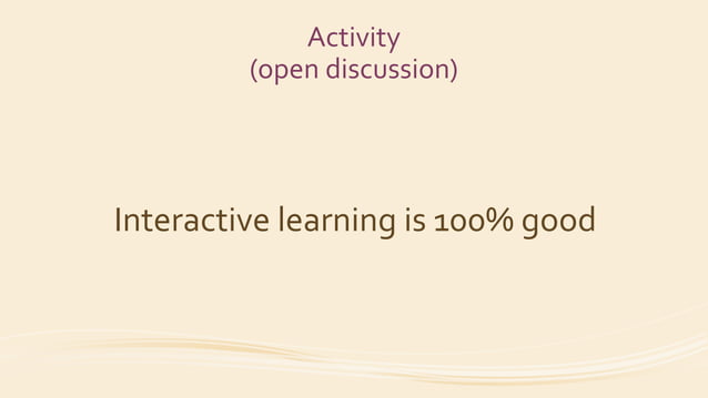 Effective lecturing | PPTX