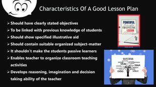 EFFECTIVE LESSON PLANINNG (SIGNIFICANCE AND EXECUTION).pptx
