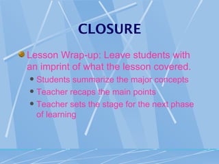 Effective lessonplanning | PPT