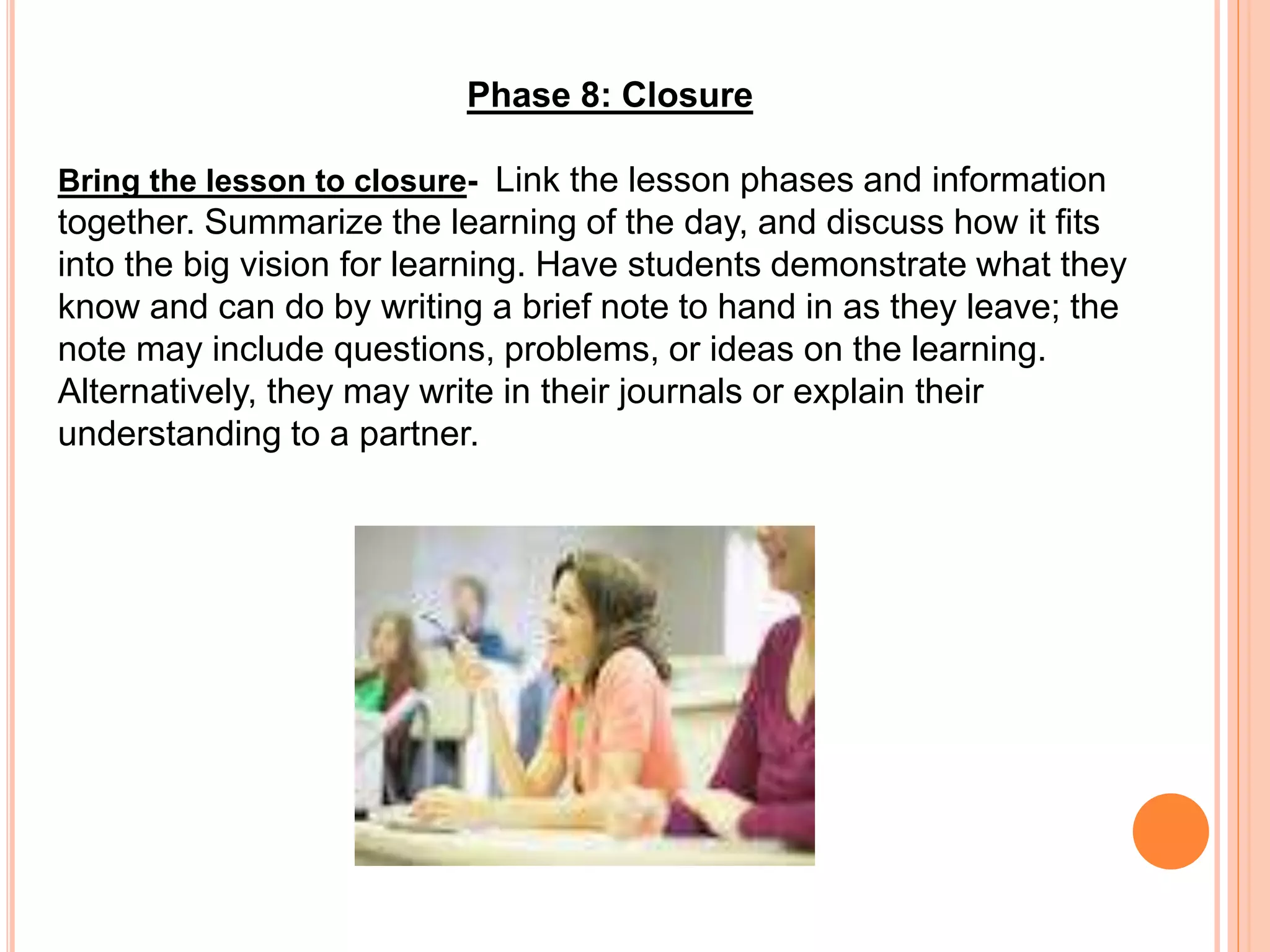 Effective lesson planning | PPTX