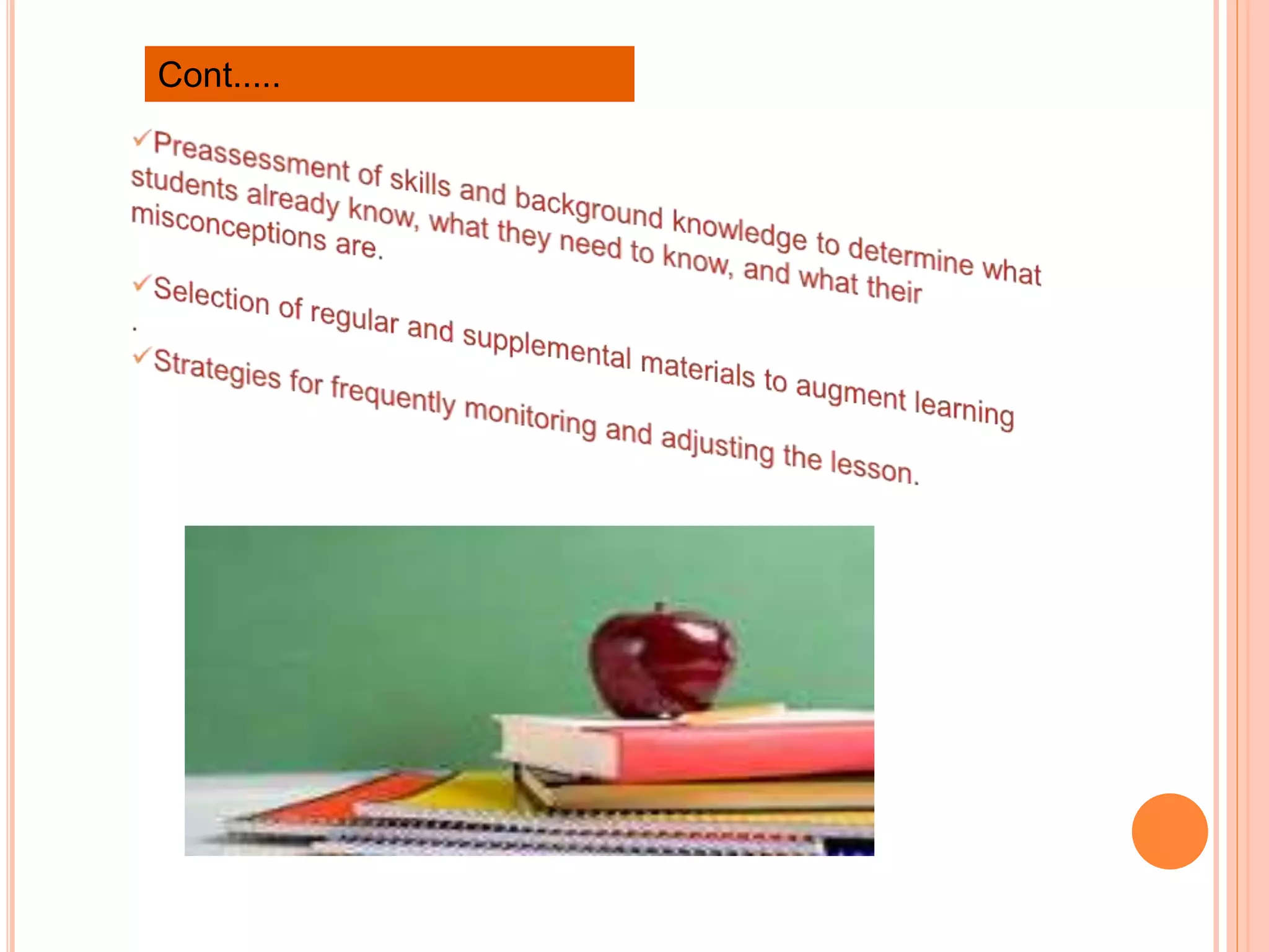 Effective lesson planning | PPTX