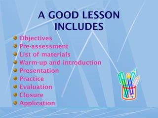 Effective lesson planning | PPT