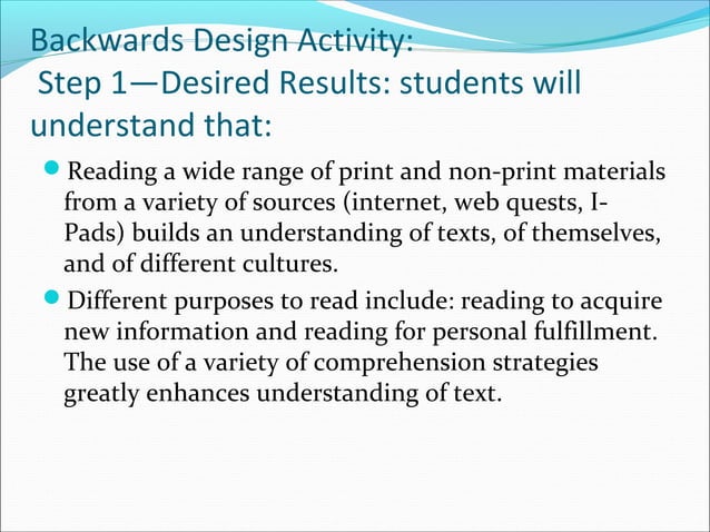 Effective lessonplanninganddesign | PPT