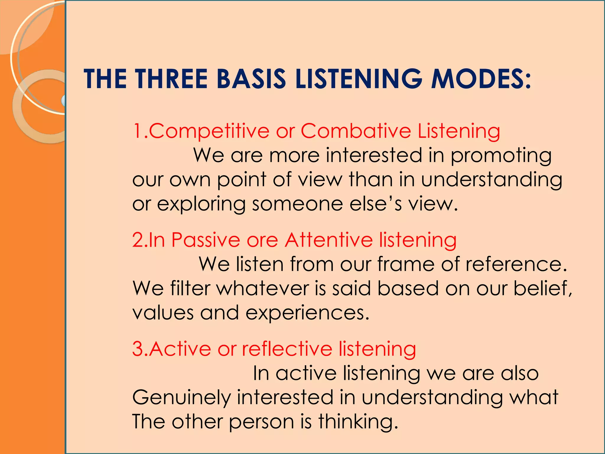Effective listening | PPT
