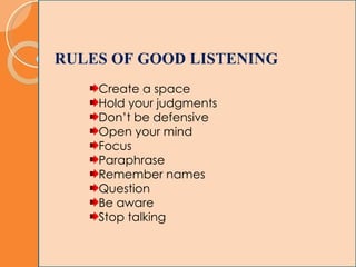 Effective listening | PPT
