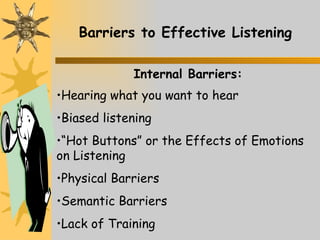 Effective listening | PPT