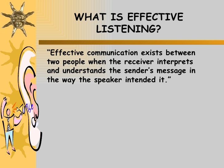 effective-listening