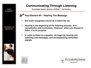 Effective Listening | PPT