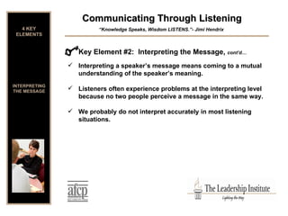 Effective Listening | PPT