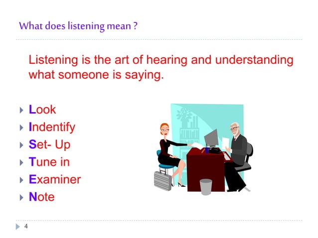 Effective listening | PPT