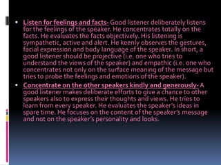 Effective listening | PPT
