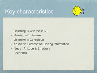 Effective listening | PPT