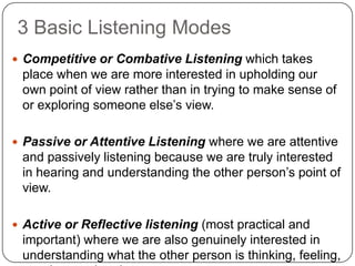Effective Listening | PPT