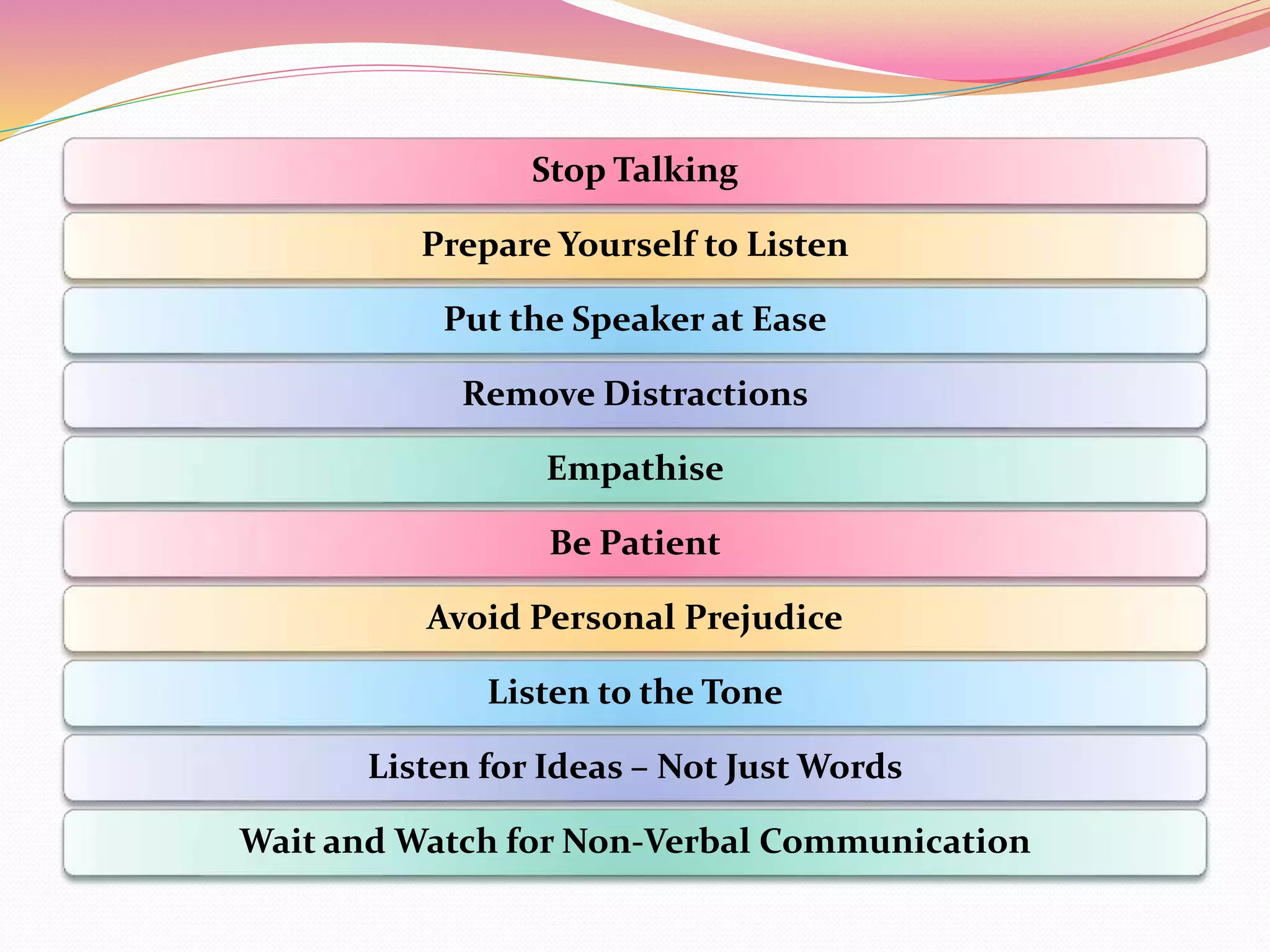Effective listening skills | PPT
