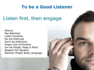 Effective Listening Skills (Steps, Types & Barriers).pptx