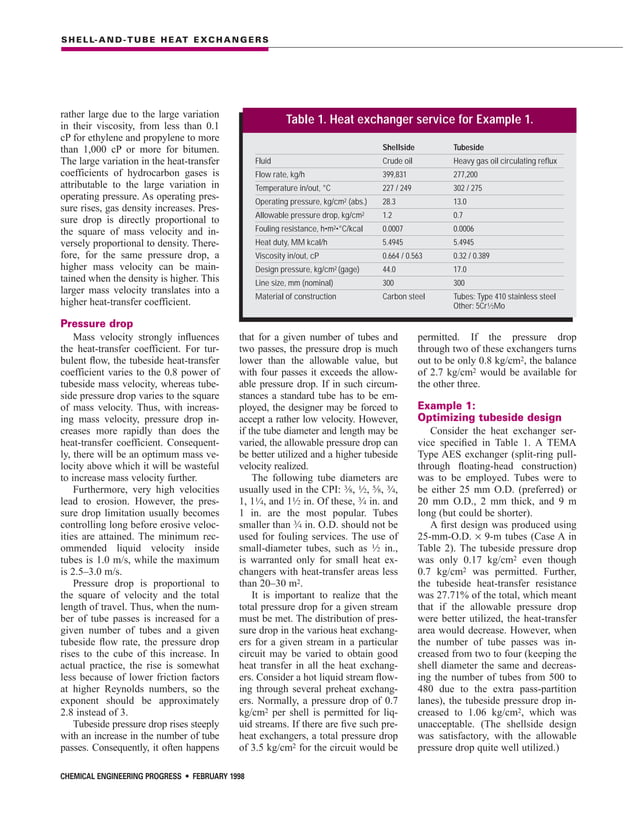 Effectively design exchanger_1_ | PDF